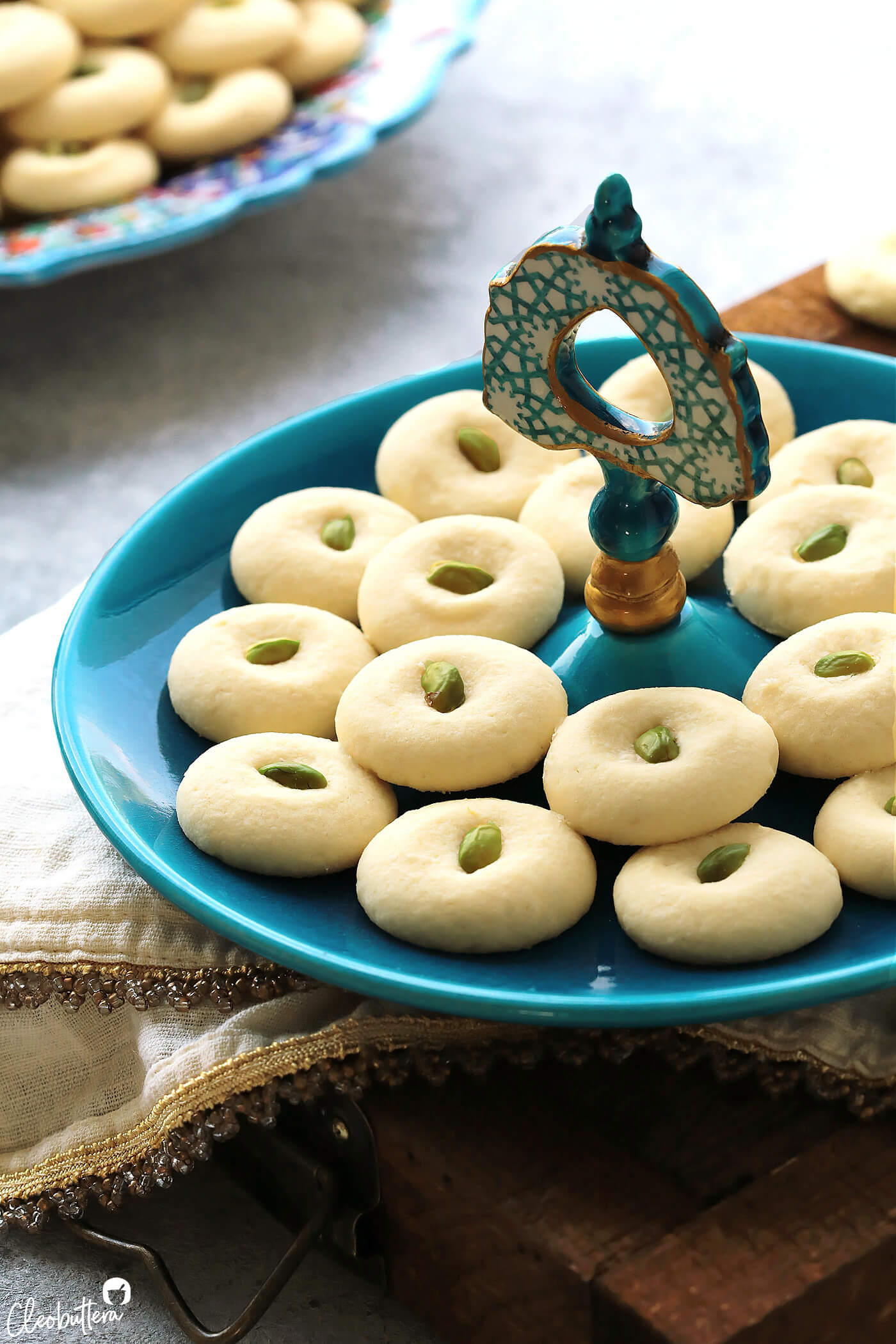 Syrian Cookies Pistachios